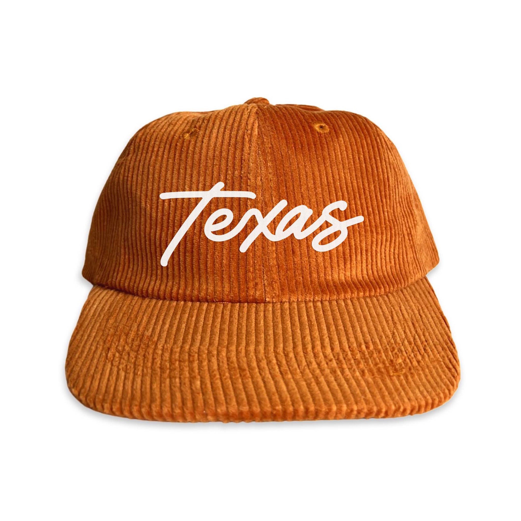 Texas Cursive Corduroy Cap – Frankie Jean