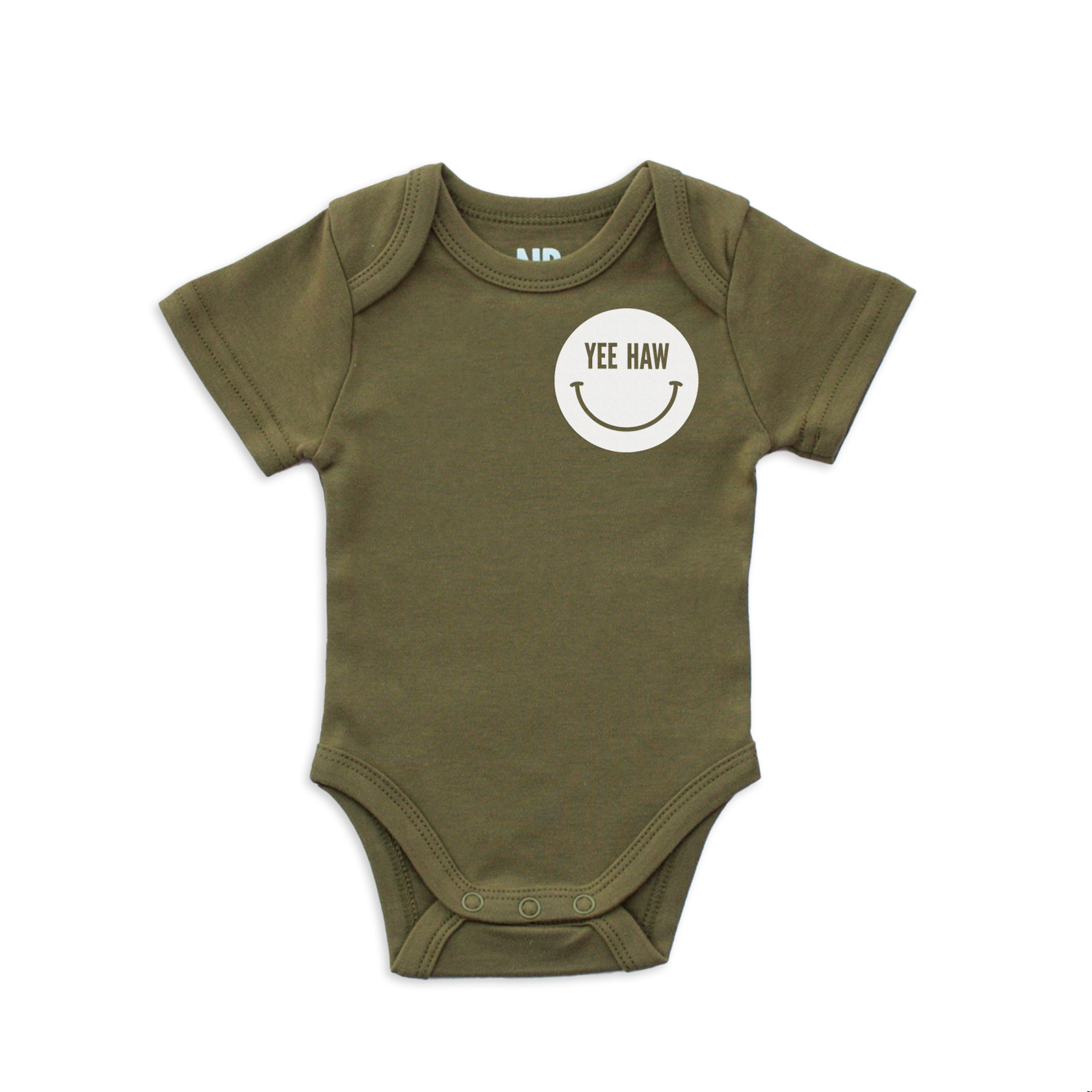 Yeehaw Smiley Face Onesie – Frankie Jean