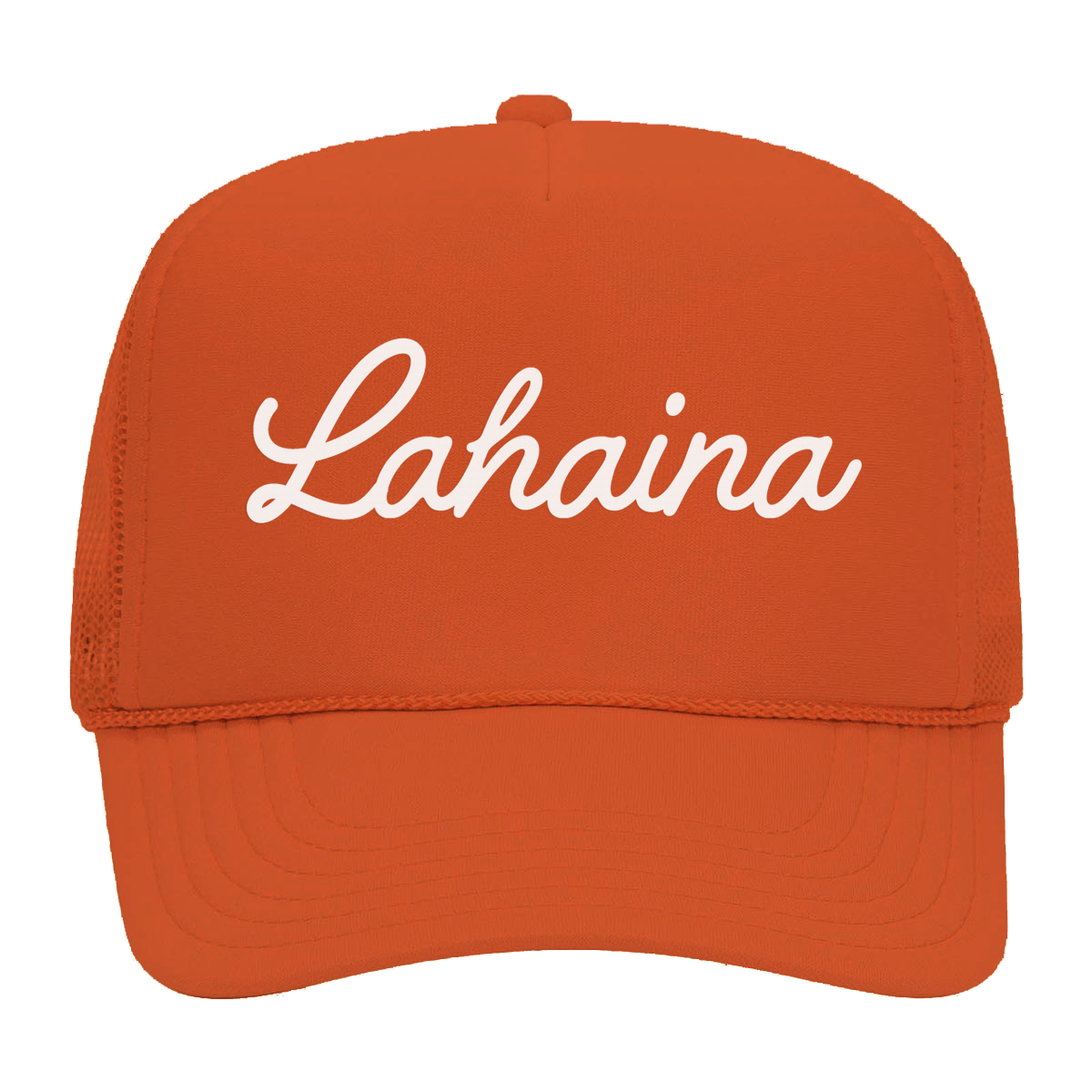 Lahaina Cursive Foam Snapback Hat – Frankie Jean