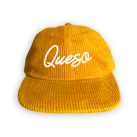 Queso Cursive Corduroy Cap – Frankie Jean